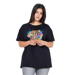 Angel of Style Shirt in schwarz | Gr.: 44