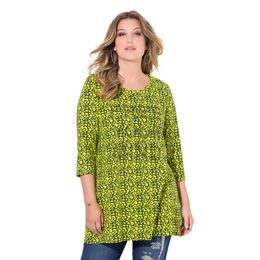 MIAMODA Longshirt in limette | Gr.: 50