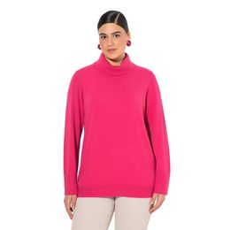 Ulla Popken Pullover in rot pink | Gr.: 54-56