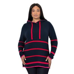 Ulla Popken Pullover in marine | Gr.: 46-48