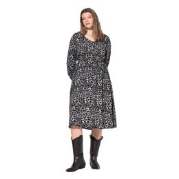 Studio Untold Midikleid in steingrau | Gr.: 46-48