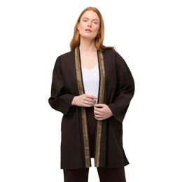 Ulla Popken Kimono in pinienbraun | Gr.: 54-56