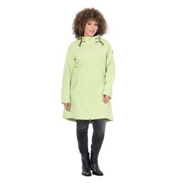 Ulla Popken Mantel in limettengr&uuml;n | Gr.: 50-52