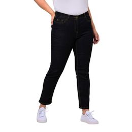 Ulla Popken Hosen in klassisch dark blue denim | Gr.: 58 - Normalgr&ouml;&szlig;e