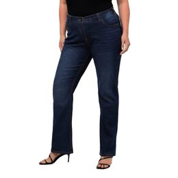 Ulla Popken Hosen in blue denim | Gr.: 44 - Kurzgr&ouml;&szlig;e