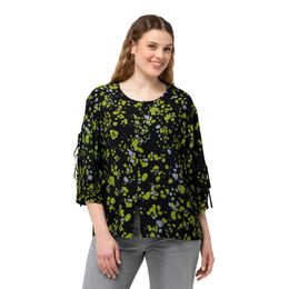 Ulla Popken Bluse in schwarz | Gr.: 46-48
