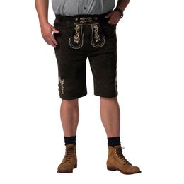 Men Plus Lederhose in braun | Gr.: 60