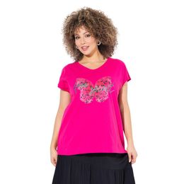 Ulla Popken Shirt in magentapink | Gr.: 46-48