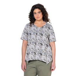 Ulla Popken Shirt in moos | Gr.: 46-48