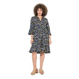 Ulla Popken Jerseykleid in sonnengelb | Gr.: 46-48