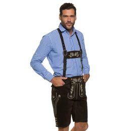 JP1880 Lederhose in mahagonibraun | Gr.: 70
