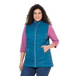 Ulla Popken Weste in petrol | Gr.: 46-48