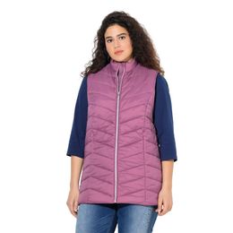 Ulla Popken Weste in dunkle rose | Gr.: 50-52