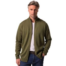 Boston Park Strickjacke in olivgr&uuml;n | Gr.: 84