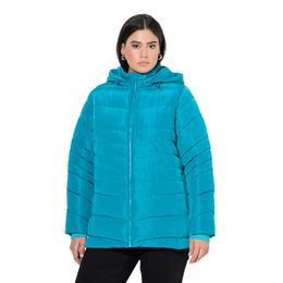 Ulla Popken Steppjacke in t&uuml;rkis | Gr.: 46-48