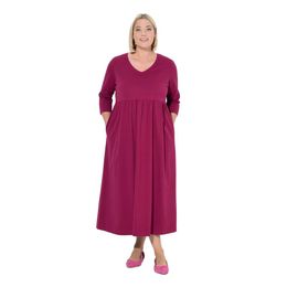 Ulla Popken Kleid in bordeaux | Gr.: 54-56
