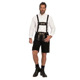 JP1880 Lederhose in schwarz | Gr.: 54 - Normalgr&ouml;&szlig;e