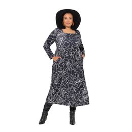 Ulla Popken Kleid in schwarz | Gr.: 58-60