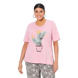 Ulla Popken Shirt in rosa | Gr.: 50-52