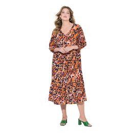 MIAMODA Kleid in orange | Gr.: 46