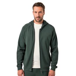 JP1880 Sweatjacke in nachtgr&uuml;n | Gr.: 5XL
