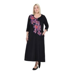 Ulla Popken Kleid in schwarz | Gr.: 58-60