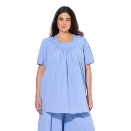 Ulla Popken Bluse in himmelblau | Gr.: 46-48