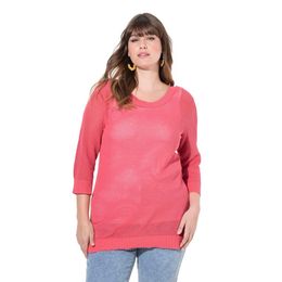 Ulla Popken Pullover in amaryllis | Gr.: 54-56