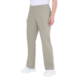Ulla Popken Schlupfhose in grey taupe | Gr.: 66 (33 Kurzgr&ouml;&szlig;e)