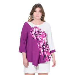 MIAMODA Shirt in beere | Gr.: 50