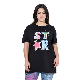 Angel of Style Shirt in schwarz | Gr.: 46