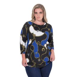 MIAMODA Shirt in capriblau | Gr.: 46