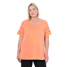 Ulla Popken Shirt in koralle | Gr.: 50-52