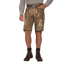 JP1880 Lederhose in moos | Gr.: 54 - Normalgr&ouml;&szlig;e