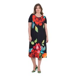 MIAMODA Kleid in schwarz | Gr.: 52