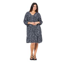 Ulla Popken Midikleid in marine | Gr.: 54-56