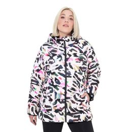 Ulla Popken Steppjacke in hell beige | Gr.: 54-56