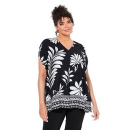 Ulla Popken Tunika in schwarz | Gr.: 54-56