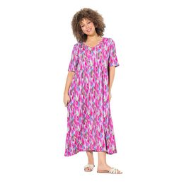 Ulla Popken Kleid in k&uuml;hles pink | Gr.: 54-56