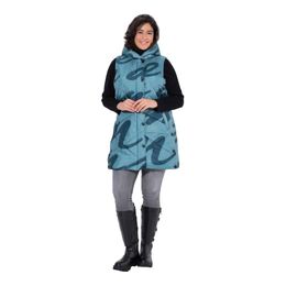 Ulla Popken Weste in grau | Gr.: 62/64