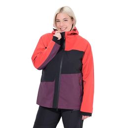 Ulla Popken Funktionsjacke in dunkle kirsche | Gr.: 46-48