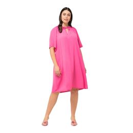 Ulla Popken Kleid in hibiskuspink | Gr.: 46-48