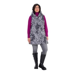 Ulla Popken Weste in schwarz | Gr.: 58-60