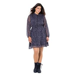 Ulla Popken Midikleid in tintenblau | Gr.: 46-48