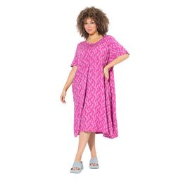 Ulla Popken Kleid in k&uuml;hles pink | Gr.: 54-56