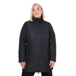Ulla Popken Steppjacke in schwarz | Gr.: 46-48