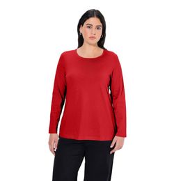 Ulla Popken Shirt in salsa | Gr.: 62/64