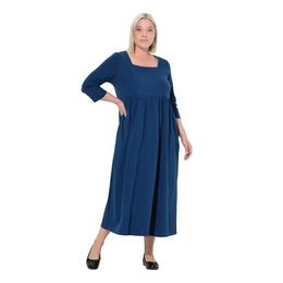 Ulla Popken Kleid in dunkelblau | Gr.: 58-60