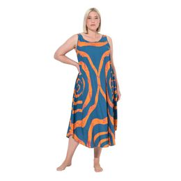 Ulla Popken Kleid in walblau | Gr.: 50-52