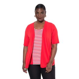 Ulla Popken Shirt in paprikarot | Gr.: 62/64